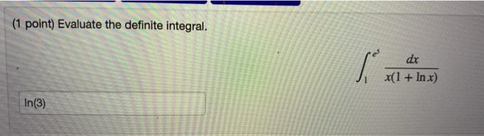 Solved (1 point) Differentiate y = arcsin(3x + 1). Answer: y | Chegg.com