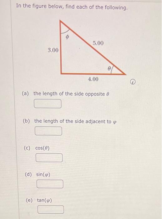 Solved In the figure below, find each of the following. (a) | Chegg.com