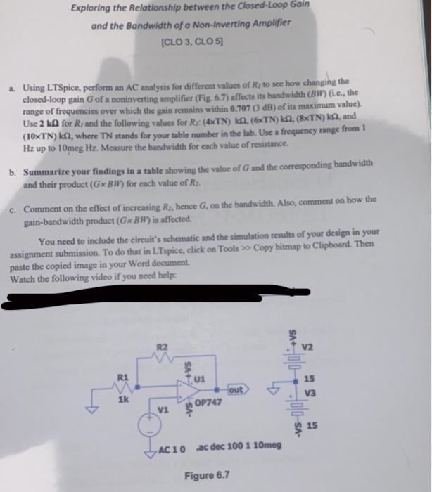Solved Exploring the Relationship between the Closed-Loop | Chegg.com