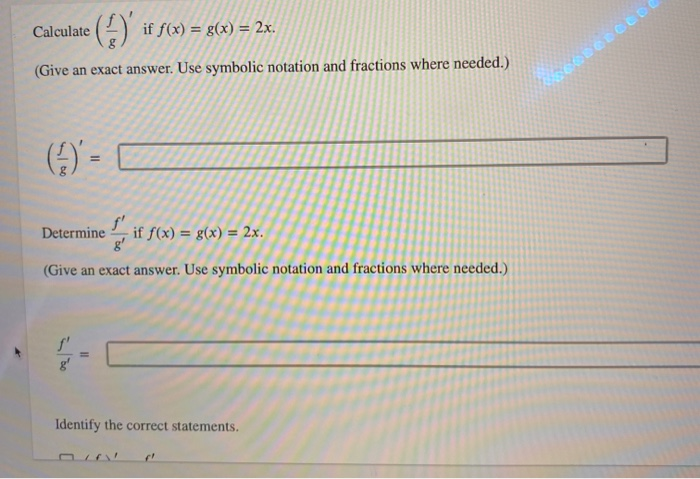 Solved Consider the function. f(x) = xR(x) + Q(x) Identify | Chegg.com