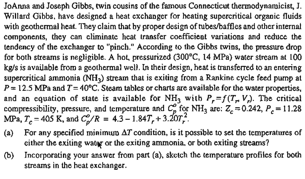 Solved JoAnna and Joseph Gibbs, twin cousins of the famous | Chegg.com