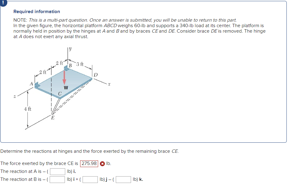 Solved Required informationNOTE: This is a multi-part | Chegg.com