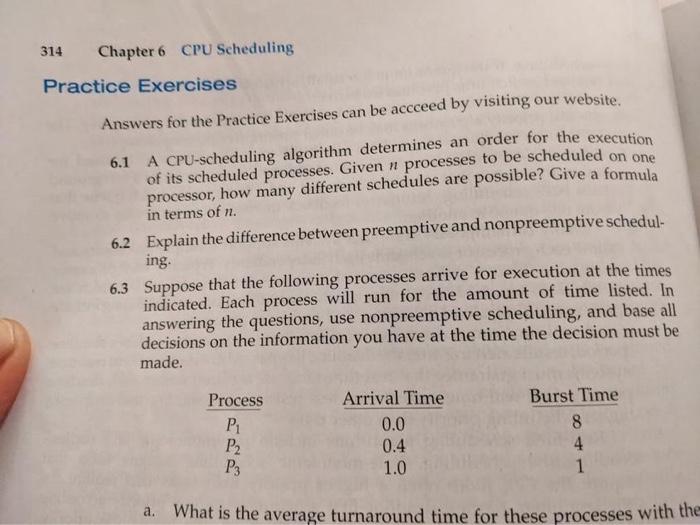 Solved ractice Exercises Answers for the Practice Exercises | Chegg.com
