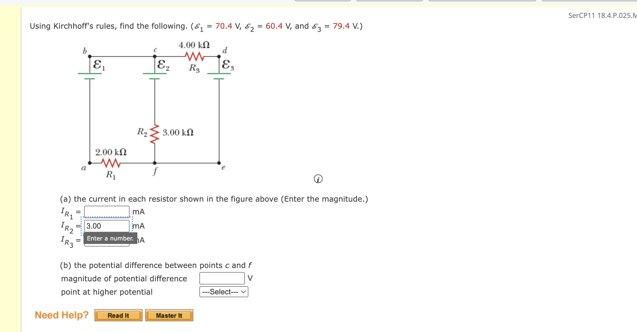 Solved E_(1)=70.4V,E_(2)=60.4V, ﻿and E_(3)=79.4V.I_(R_(1))= | Chegg.com