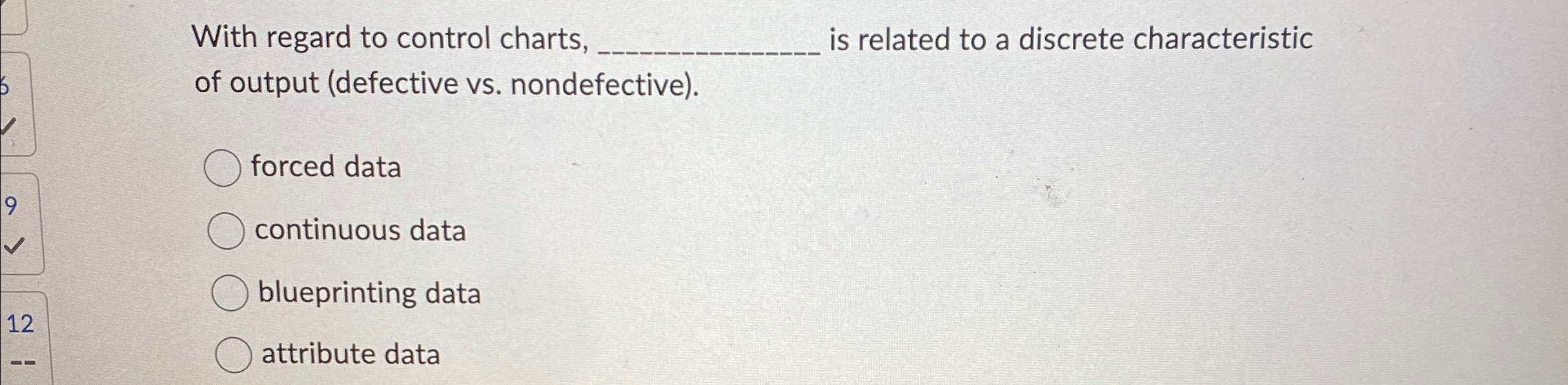 Solved With regard to control charts, ﻿is related to a | Chegg.com