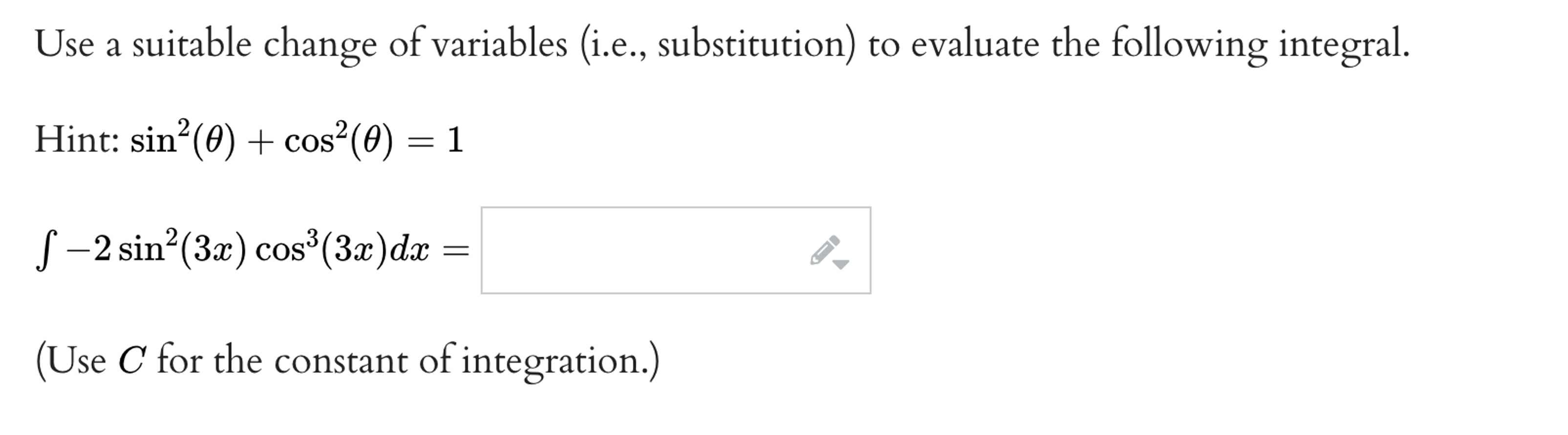 Solved Use a suitable change of variables (i.e., | Chegg.com