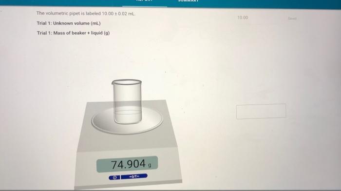 Solved From the procedure 2 Determine the mass of a dry 100 | Chegg.com