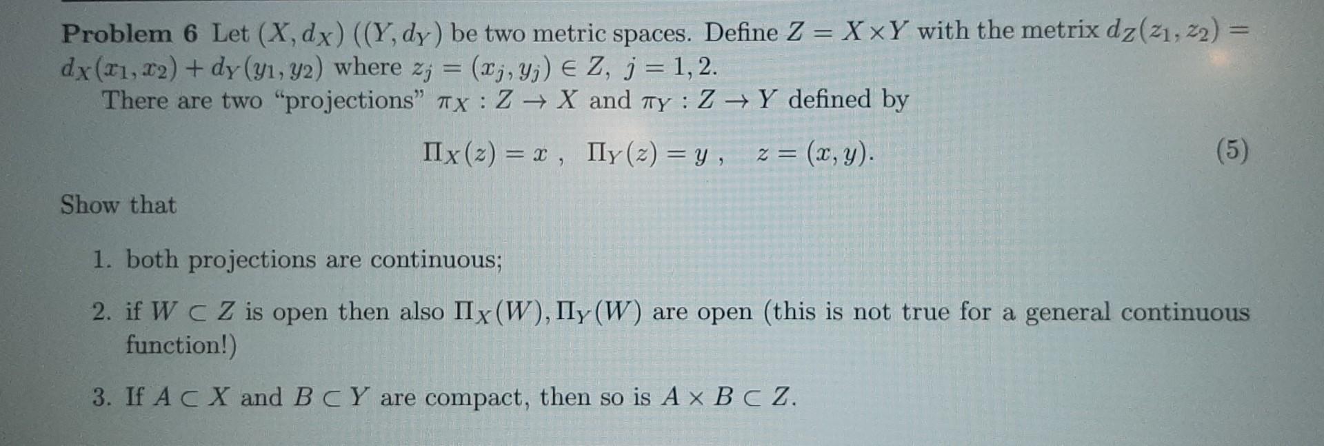 Solved Advanced Real Analysis question. Please give more | Chegg.com