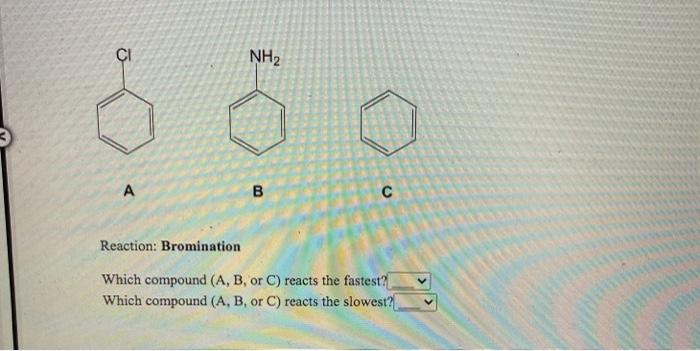 Solved In both series below the three aromatic compounds | Chegg.com