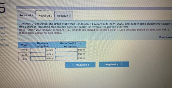 Solved Exercise 6-20 (Algo) Long-term contract; revenue | Chegg.com