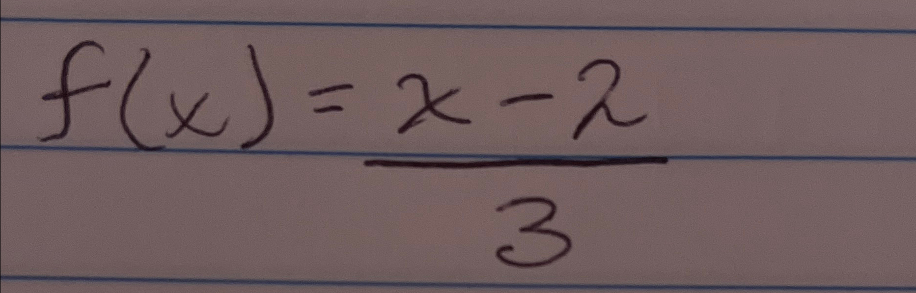 Solved f(x)=x-23 ﻿Sketch the graph | Chegg.com