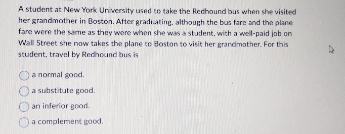 Solved A student at New York University used to take the | Chegg.com