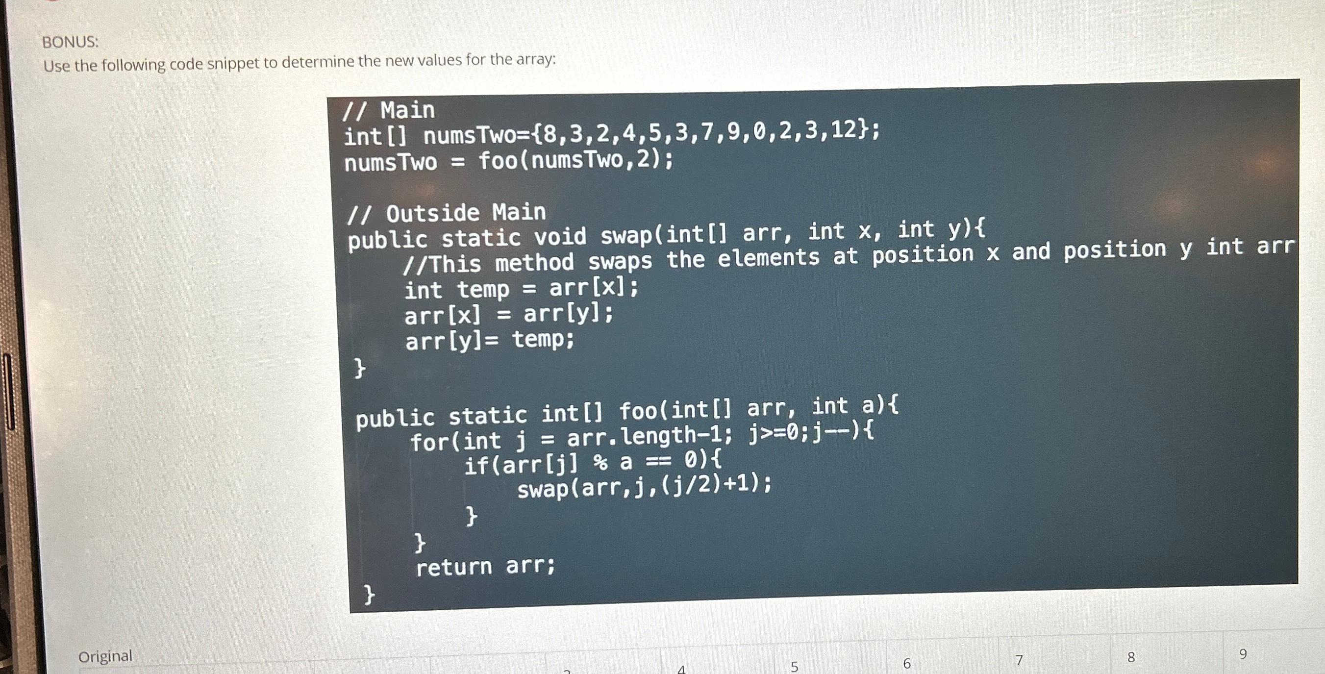 Solved BONUS:Use the following code snippet to determine the | Chegg.com
