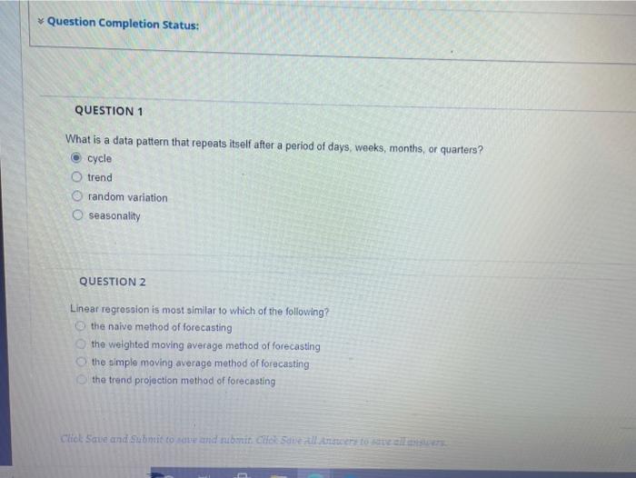 Solved UES What is a data pattern that repeats itself after | Chegg.com