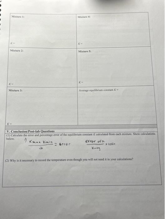 Solved 1. Objectives (1) Learn how to measure absorbance | Chegg.com