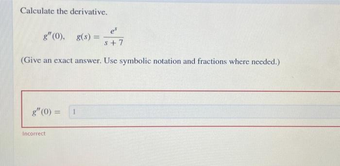 Solved Calculate the following derivative if h(w) = V wew. | Chegg.com