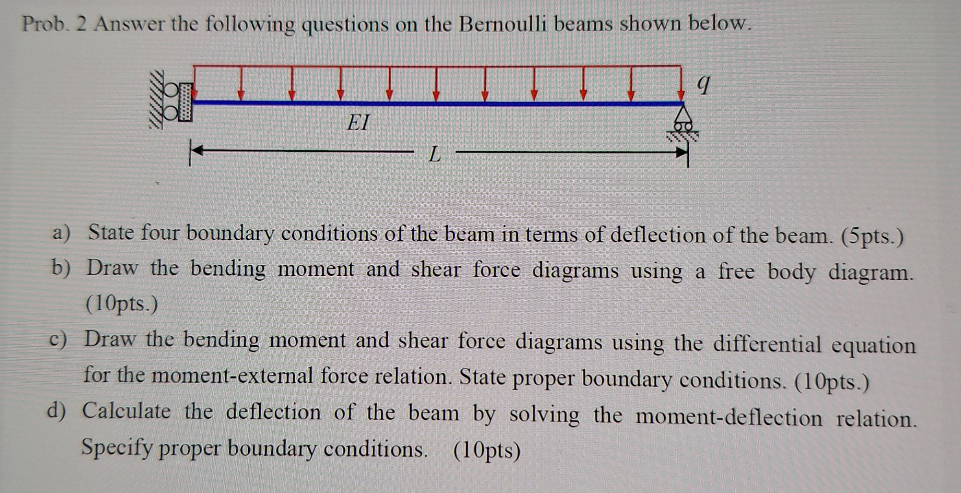 [Solved]: Prob. 2 Answer the following questions on the Bern