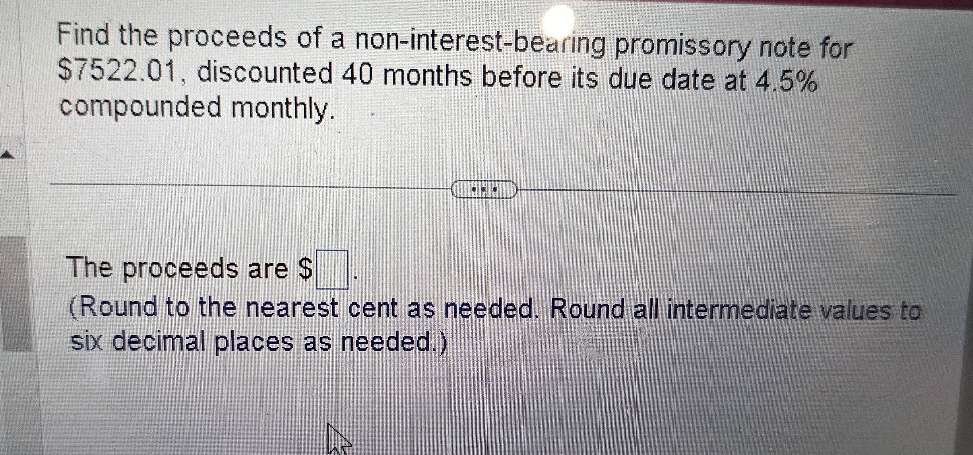 Solved Find the proceeds of a non-interest-bearing | Chegg.com