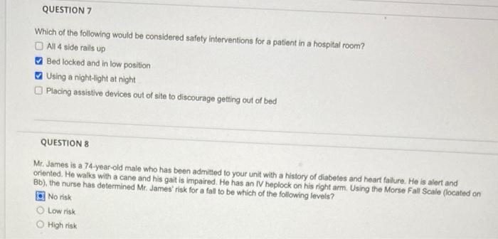 Solved Which of the following would be considered safety | Chegg.com