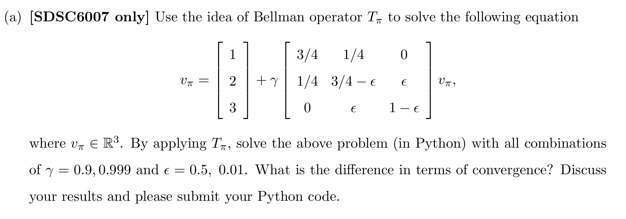 Solved Please Provide The Complete Python Code To Solve 8642