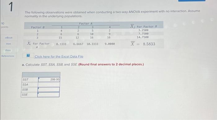 Solved The following observations were obtained when | Chegg.com
