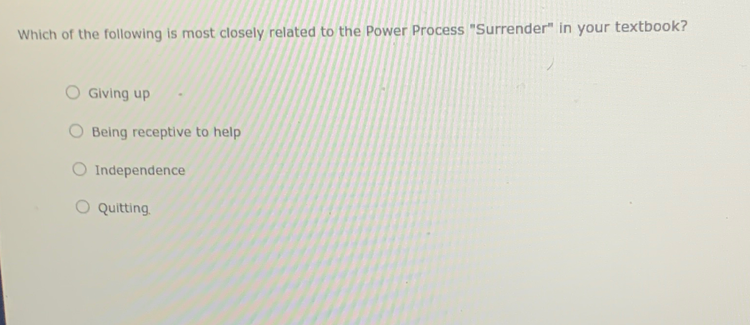 Solved Which of the following is most closely related to the | Chegg.com