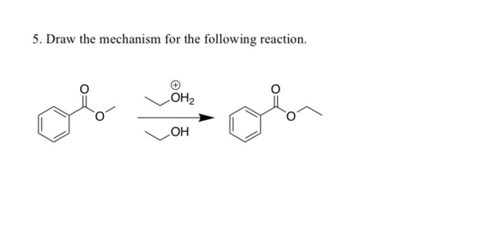 Solved 5. Draw the mechanism for the following reaction. OH2 | Chegg.com