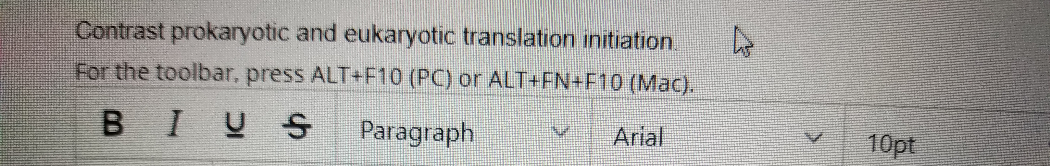 Solved Contrast prokaryotic and eukaryotic translation | Chegg.com