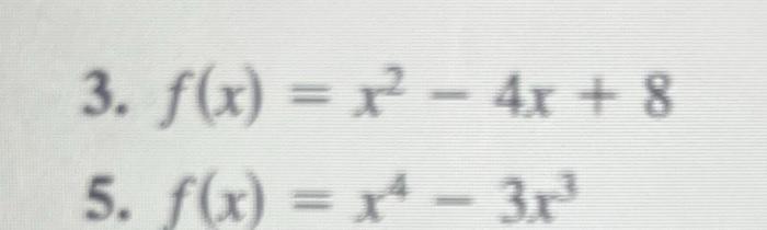 Solved Determining Concavity In Exercises 3-14, determine | Chegg.com