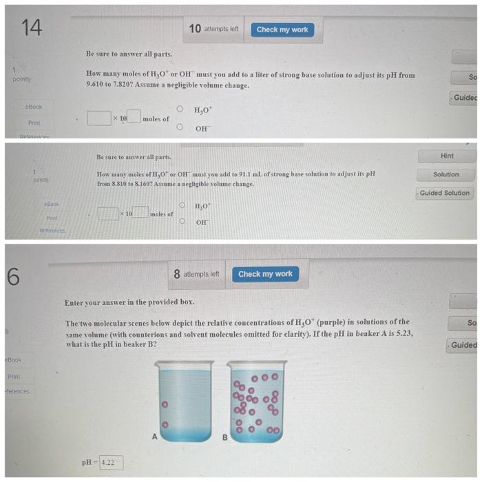 Solved 14 10 attempts ter Check my work Be sure to answer | Chegg.com