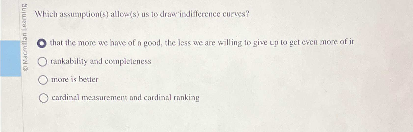 Solved Which assumption(s) ﻿allow(s) ﻿us to draw | Chegg.com