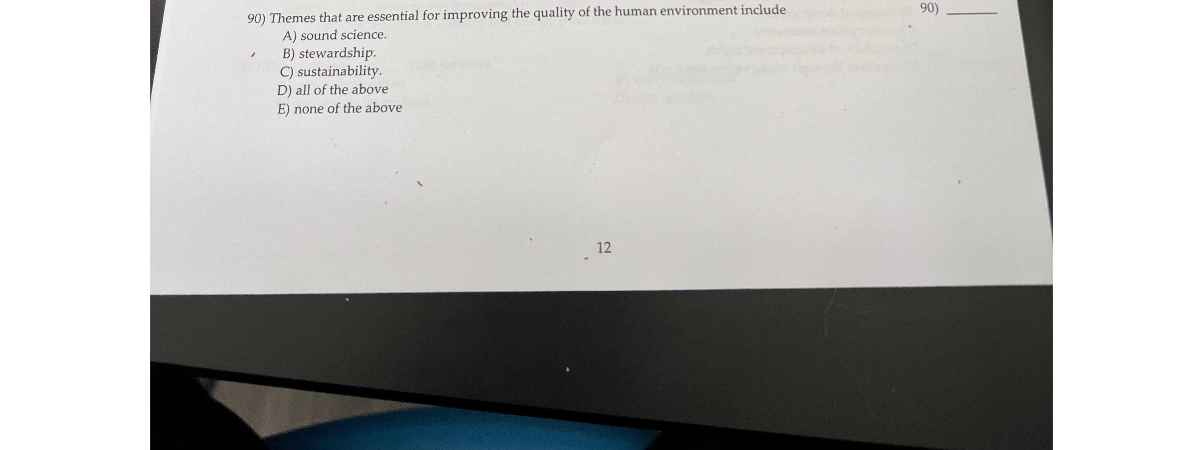 Solved Themes that are essential for improving the quality | Chegg.com