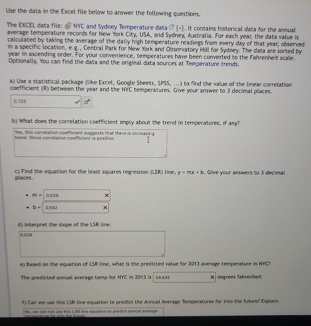 Solved All data-temp trends last 25 years dataAll data-temp | Chegg.com
