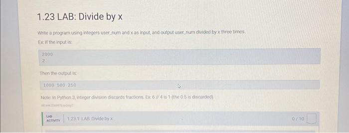 Solved Write a program using integers user num and x as | Chegg.com