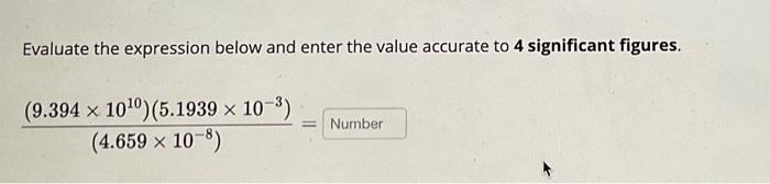 Solved Evaluate the expression below and enter the value | Chegg.com