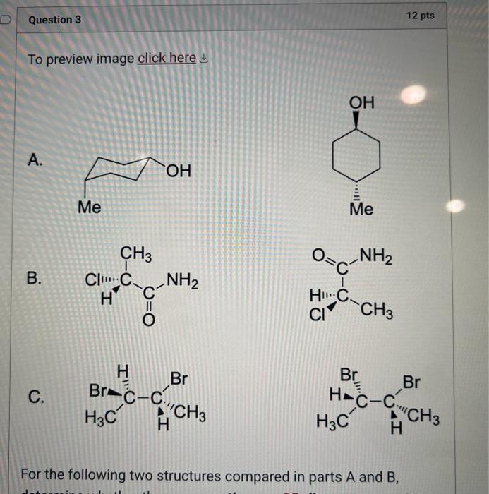 Solved To preview image click here ↓ A. B. c. For the | Chegg.com