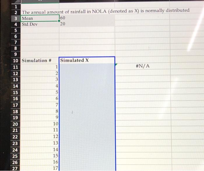 Solved Ex.1 Open the sheet "Ex 1 Simulation Basics" to | Chegg.com