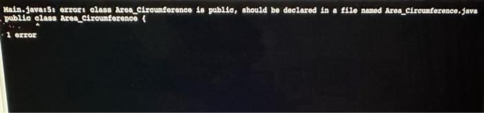 Solved CIS 232 Introduction to Programming Week 3, Homework | Chegg.com