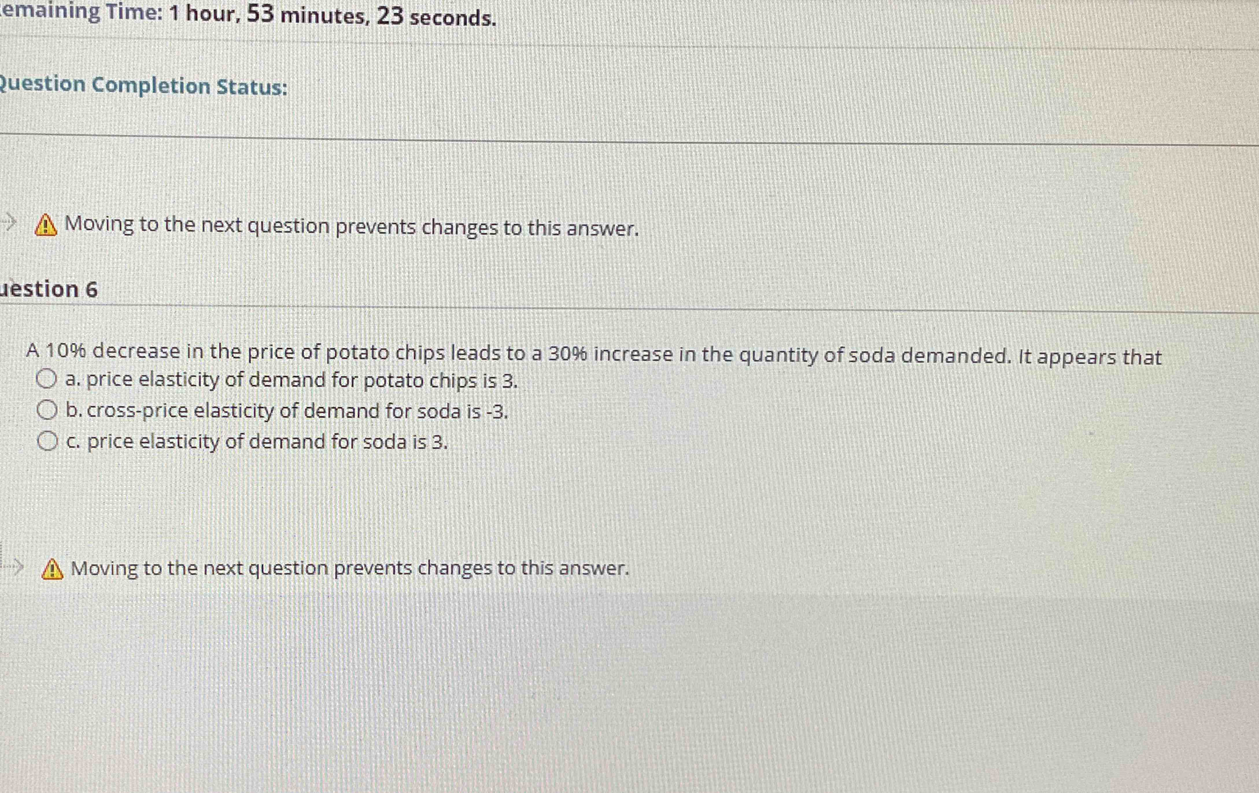 Solved Uestion Completion Status:Moving to the next question | Chegg.com