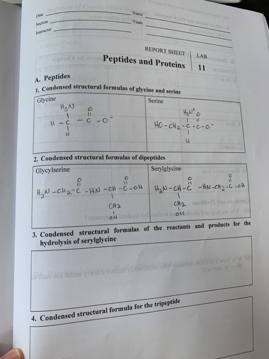 Solved 3. Condensed structural formula of the reactants and | Chegg.com