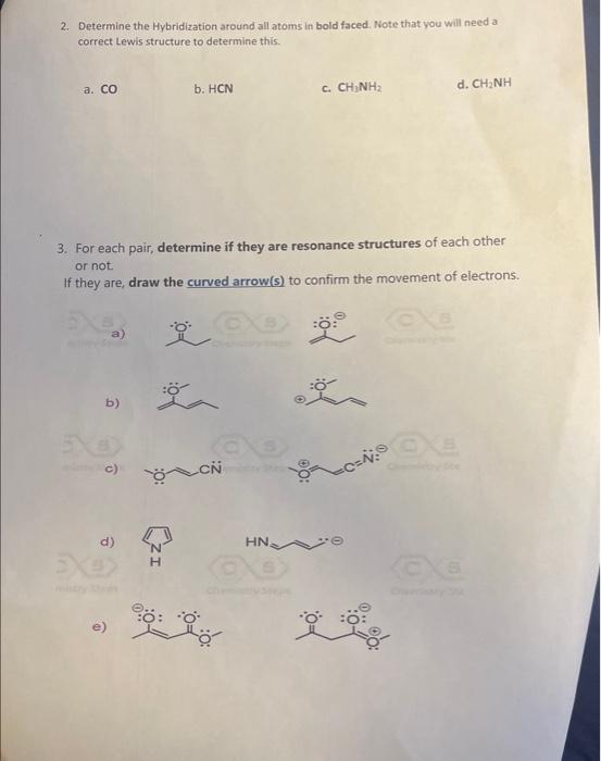 Solved Using curved arrows draw at least one resonance | Chegg.com