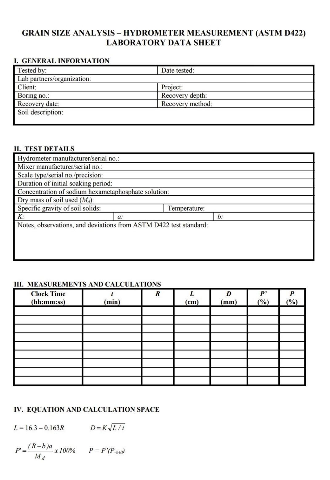 Geotechnical engineering Problem Use the provided | Chegg.com