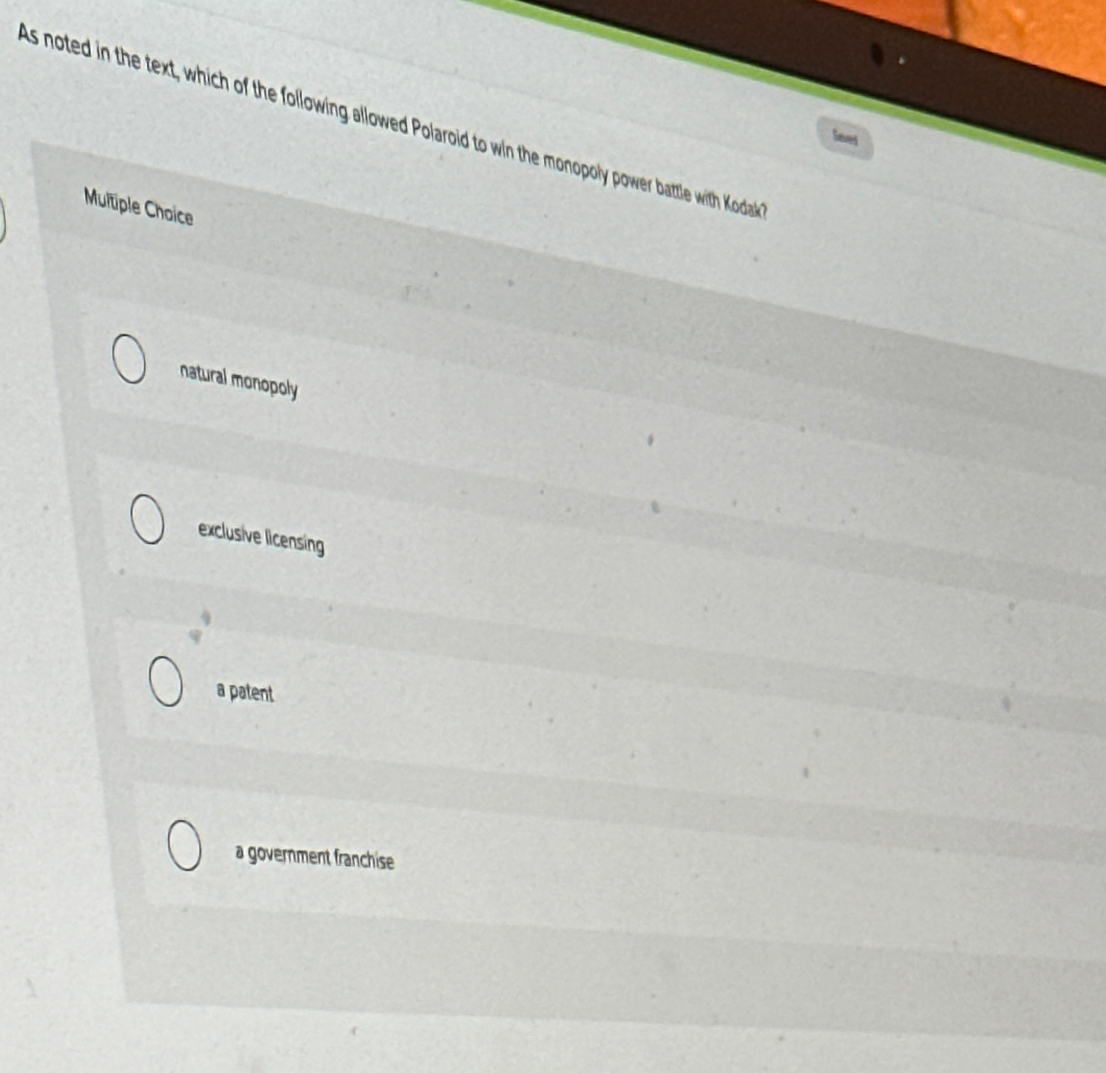 Solved As noted in the text, which of the following allowed | Chegg.com