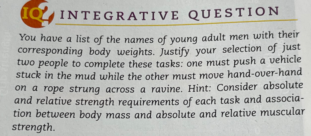 Solved INTEGRATIVE QUESTIONYou have a list of the names of | Chegg.com