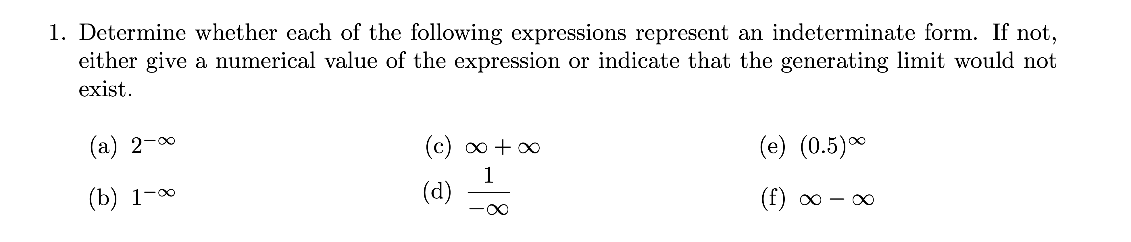 Solved Determine whether each of the following expressions | Chegg.com
