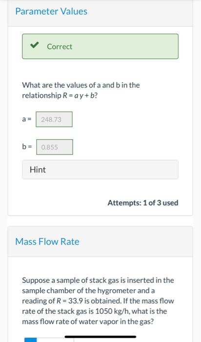 Solved Suppose a sample of stack gas is inserted in the | Chegg.com
