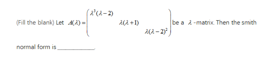 Solved (Fill the blank) Let R[x]4 be the linear space of all | Chegg.com