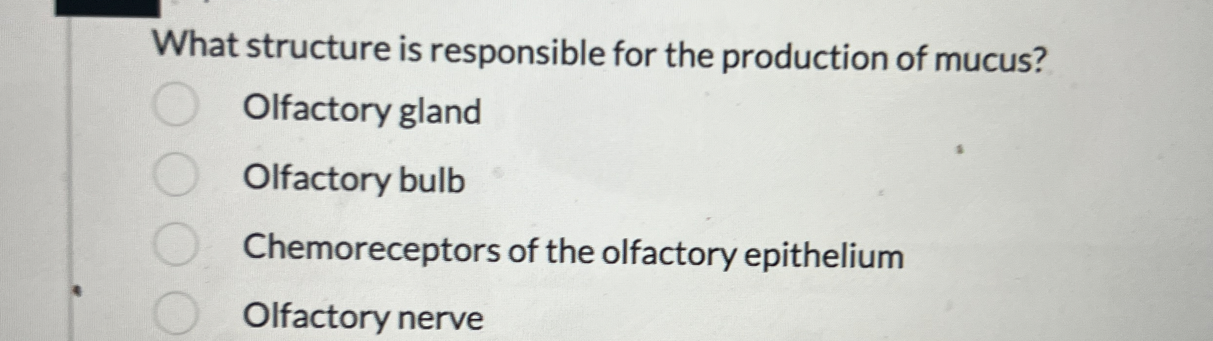 Solved What structure is responsible for the production of | Chegg.com