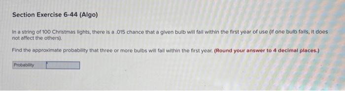 Solved Calculate each Poisson probability: (a) Fewer than 6 | Chegg.com