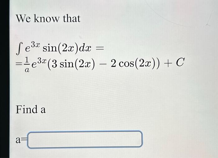 Solved We know that | Chegg.com